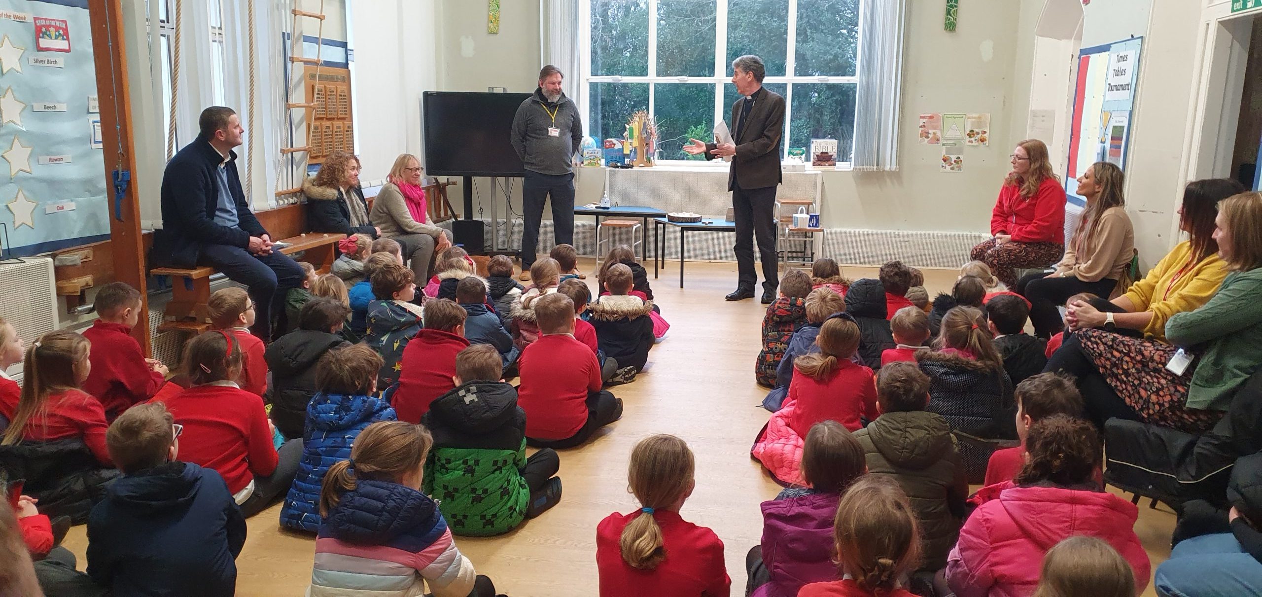 Epiphany Chalking in Schools Around the Diocese - Diocese of Winchester