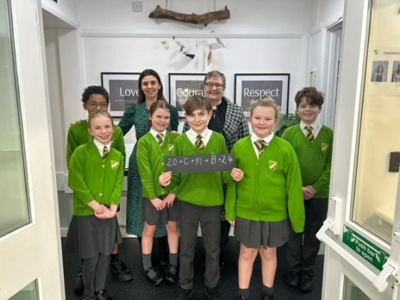 Epiphany Chalking in Schools Around the Diocese - Diocese of Winchester